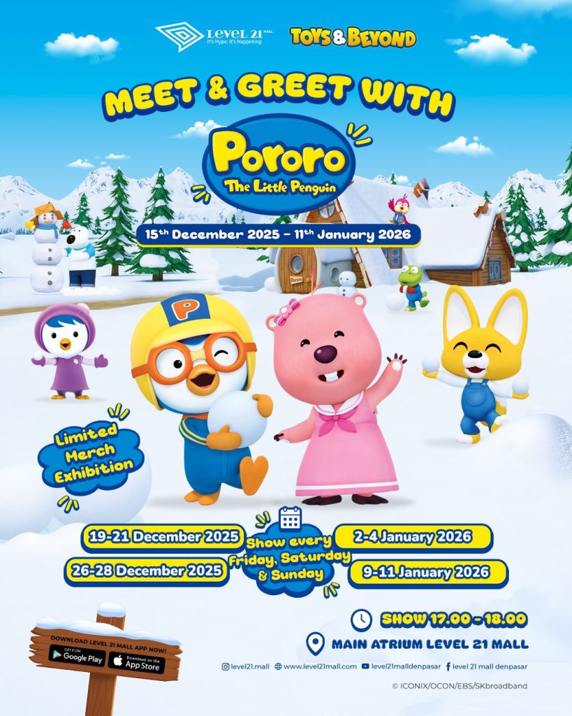 MEET & GREET WITH PORORO – Level 21 Mall